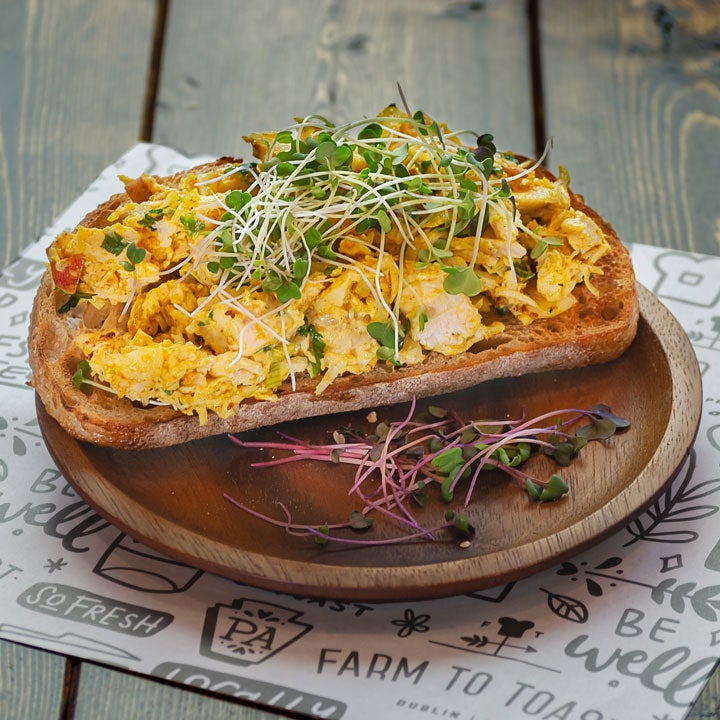 Curried Chicken Toast | Farm To Toast